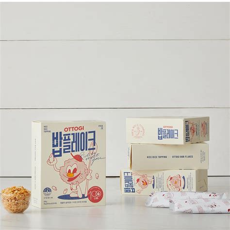 오뚜기 굿즈 200개 한정★ 오뚜기 밥플레이크 스틱 누룽지 30g 10개 위시버킷
