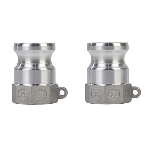 2pcs Camlock Fittings Aluminum Cam Lock Fittings T Grandado