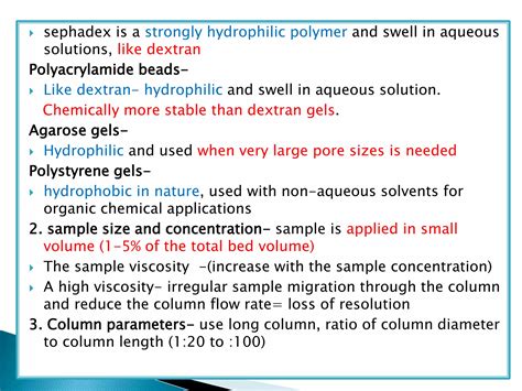 Gel Chromatography Introduction Theory Instrumentation Applications Pptx