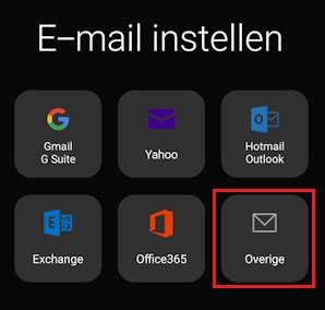 Installatie E Mailaccount Pop Imap Op Een Android Apparaat Graden Noord