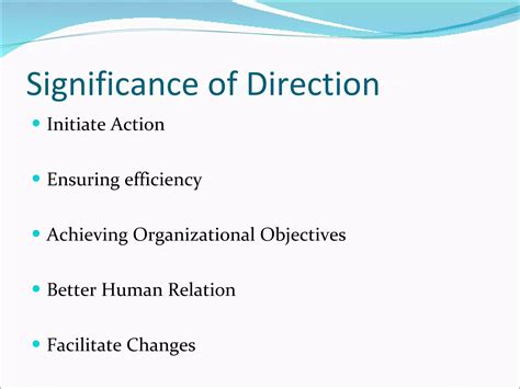 Directing As Management Function Ppt