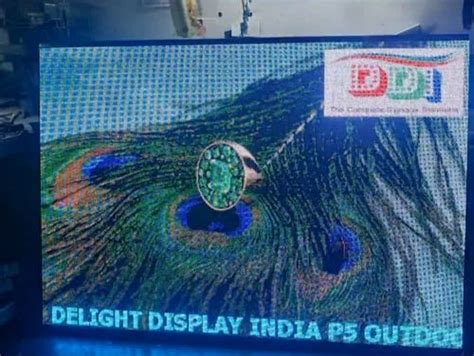 Wall Mounted Ddi Outdoor Led Display Board Dimension 6ft X 8 Ft At Rs