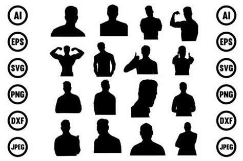 Man Silhouette Graphic By Transform20 · Creative Fabrica