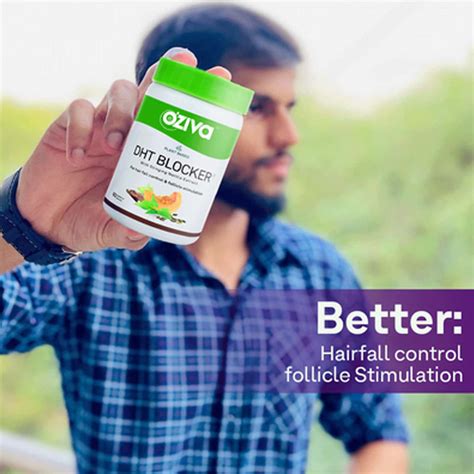 Buy Oziva Plant Based Dht Blocker Capsules 60 Capsules Online And Get