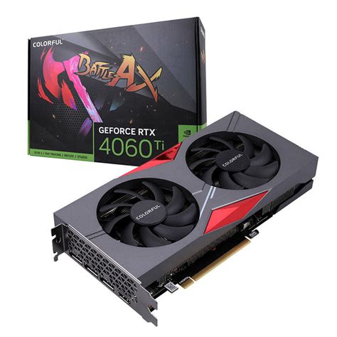 Colorful Geforce Rtx 4060 Ti Nb Duo 8gb V Gddr6 Graphics Card