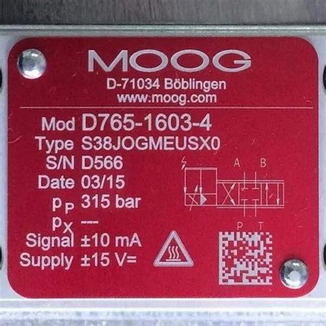 Moog Servo D765 Valve Size 3 4 Inch At ₹ 125000 Piece In Faridabad