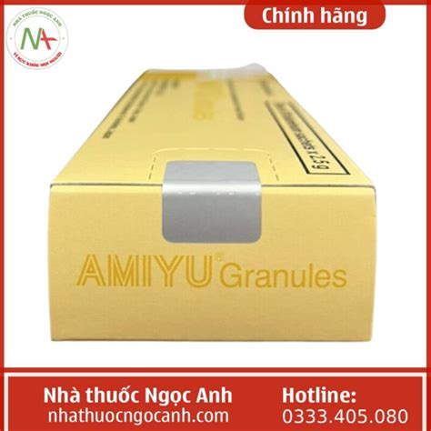 Thuốc Amiyu Granules 2 5g Là Thuốc Gì Cách Uống Giá Bao Nhiêu Mua ở đâu