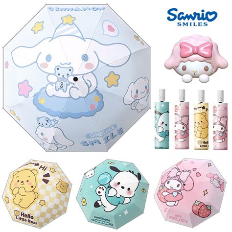三麗鷗雨傘系列 Hello Kitty Cinnamoroll旋律傘卡哇伊my Melody Pachacco卡通動漫三 蝦皮購物