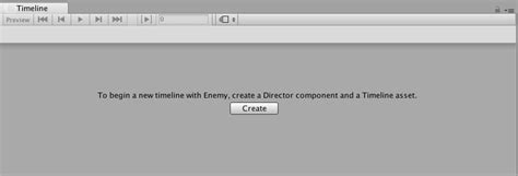 Unity Manual Timeline Editor Window
