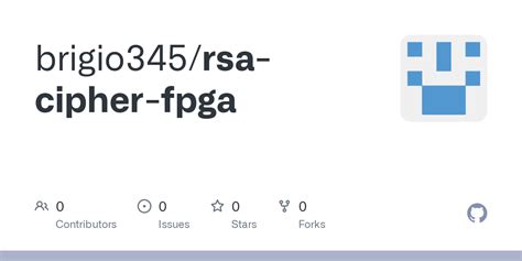 Github Brigio345rsa Cipher Fpga