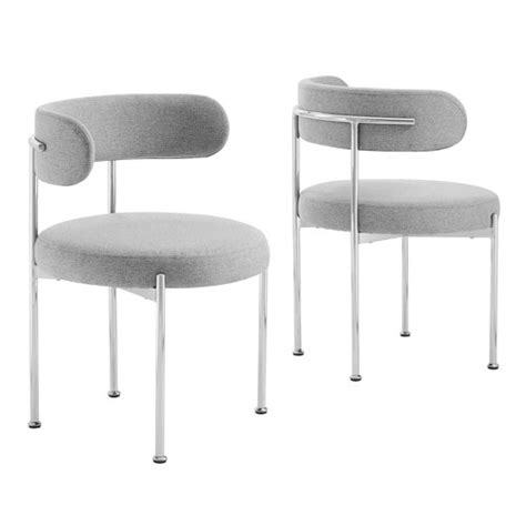 Modway Albie Fabric Dining Chairs And Reviews Wayfair
