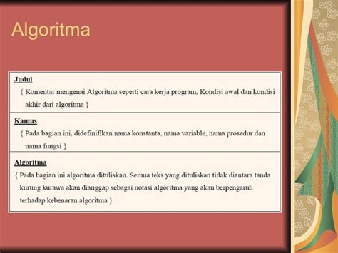 Struktur Bahasa Pascal 1 Ppt