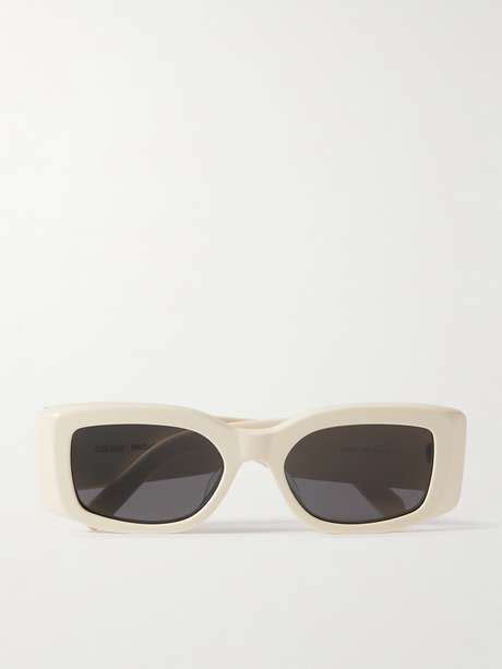 Celine Eyewear Triomphe Oversized Square Frame Acetate Sunglasses Net