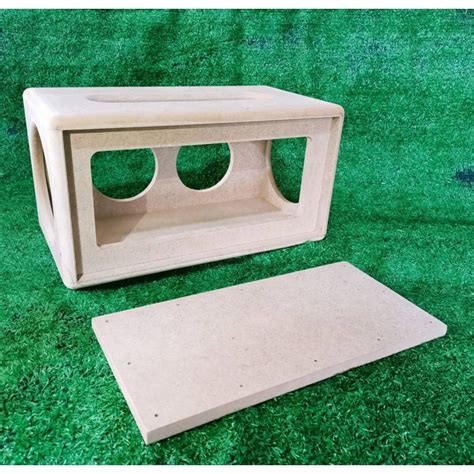 ตู้ลำโพง Diy งานดิบ ขนาดดอก 4 นิ้ว แหลม 2 นิ้ว Passive 5 หรือวงเจาะด้านใน 12 5 ซม ขนาดตู้19 5