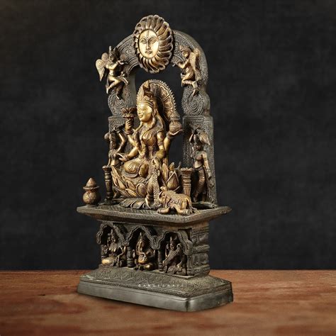Lakshmi Chola Sculpted Brass Statue 20 Inches Buy Exclusive Brass