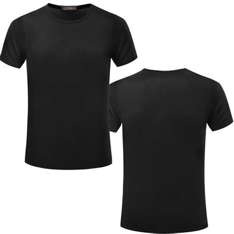 Detail Baju Kaos Polos Hitam Depan Belakang Koleksi Nomer 22