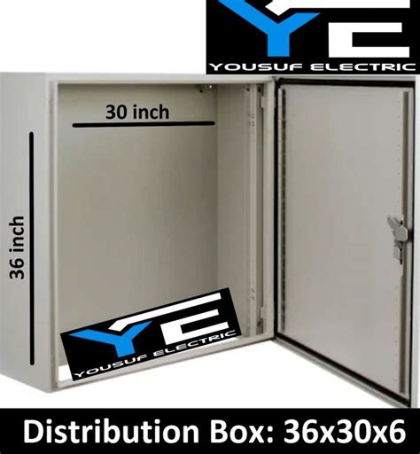Distribution Box 36x30x6 Panel Box Sdb Box Db Box Mdb Box Steel Box Board Industrial Box Daraz