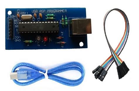 8051 And Avr Usb Asp Programmer At89sxx And Avr Series With Usb Cable And 6 Pin Wires At ₹ 249