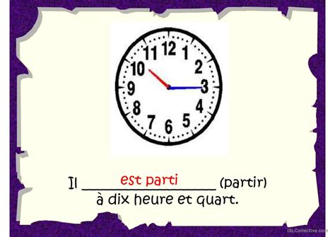 Le Passé Compose Avec Le Verb Français Fle Powerpoints