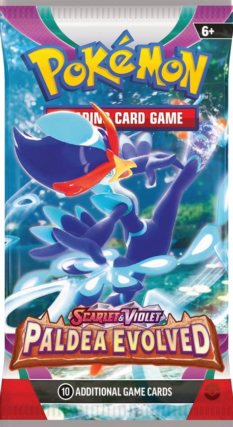 Pokémon Tcg Scarlet And Violet Paldea Evolved Booster Pack Limited