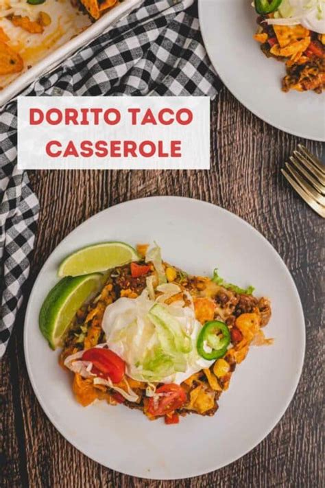 Dorito Taco Casserole Busy Cooks