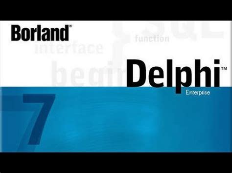 Learning Delphi Programming Tutorial 1 Hello World YouTube