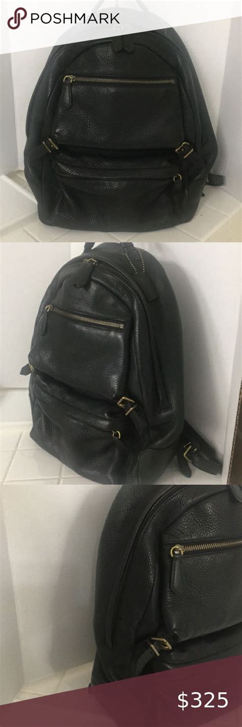 Coach Bleecker Backpack 70957 Vintage Leather Backpack Brown