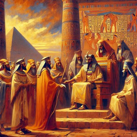 Then Pharaoh Said To Bible Art
