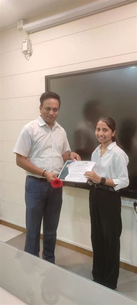 Shraddha Kakade On Linkedin Internshipexperience Gratitude Learningjourney Esbeeelectrotech