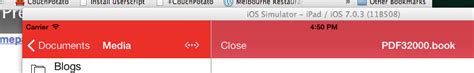 Ios Control Nav Bar Tints With Pspdf Stack Overflow