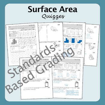 Bc Math Surface Area Resource Pack Guided Notes Practice Quizzes Test