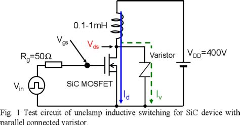 Figure 1 From Cutoff Current Capability Of Sic Mosfets With Parallel