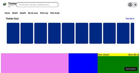 Tinhte Layout Codesandbox
