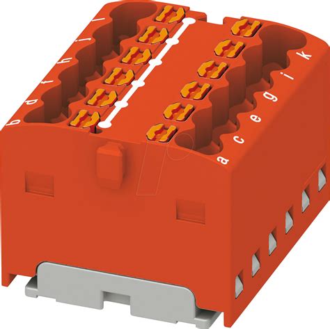 PHOE 3002766: Verteilerblock PTFIX, 12x1,5, rot at reichelt elektronik