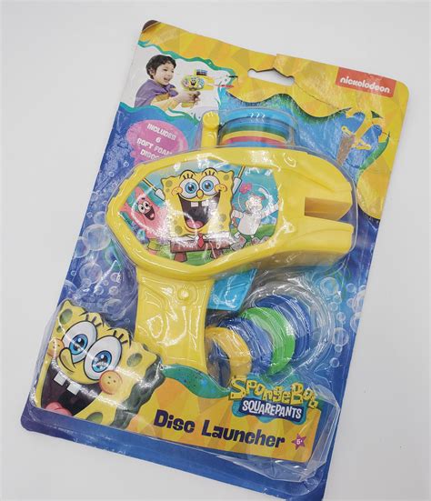 Spongebob Squarepants Disc Launcher Blaster Guy
