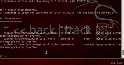 Metasploit 模块或漏洞的查找和选择metasploit如何搜索应用程序漏洞的特定版本 Csdn博客