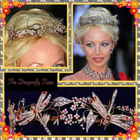 6th July And Today S Tiara Is The Ruby Dragonfly Tiara Not Much Is