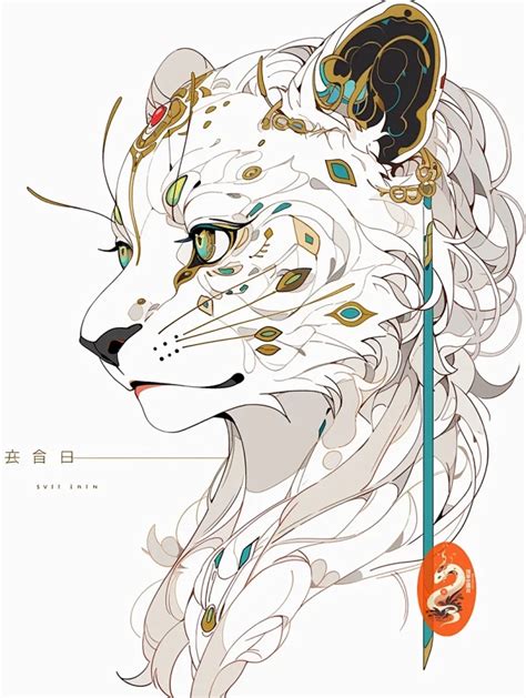 【山海经：孟极】 花瓣网