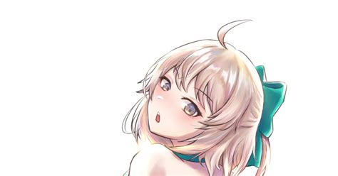 女の子 水着沖田さん 薏仁のイラスト Pixiv