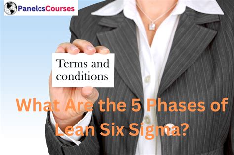 What Are The 5 Phases Of Lean Six Sigma Panelcs Courses