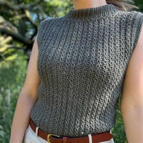 25 Crochet Sleeveless Tops