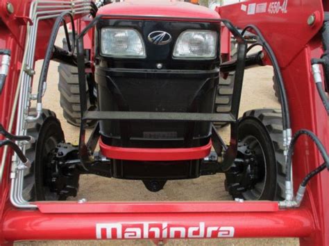 Mahindra 4540 4wd Gear Tractor W Loader And Backhoe 45404fgilb In