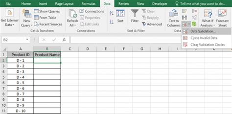 Validating Data To Be Unique In Excel Range