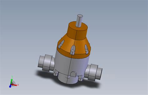 Upvc 背压阀dn32solidworks 2016模型图纸下载 懒石网