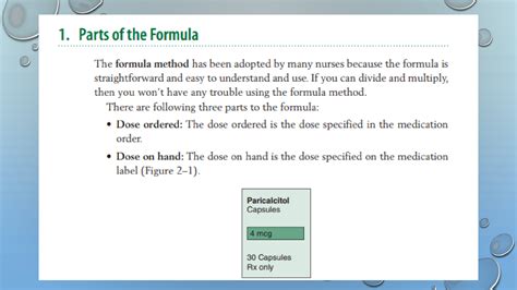 SOLUTION Dosage Calculation Formula Method Presentation Studypool