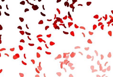 Light Red Vector Texture With Random Forms 5263219 Vector Art At Vecteezy