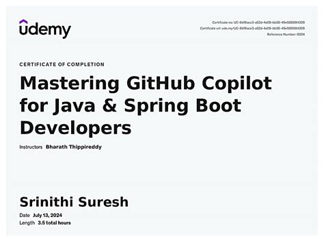 Srinithi Suresh On Linkedin Successfully Attained A Certificate After