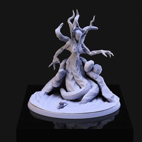 3d Printable Mother Hydra By Imp3dsion