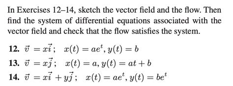 Solved In Exercises Sketch The Vector Field And The Chegg