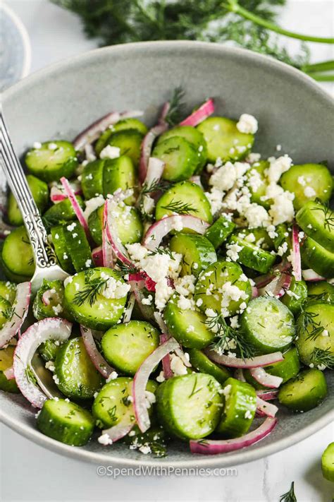 Cucumber Feta Salad Reportwire